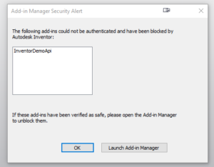 getting started with the Inventor api - coding for fun